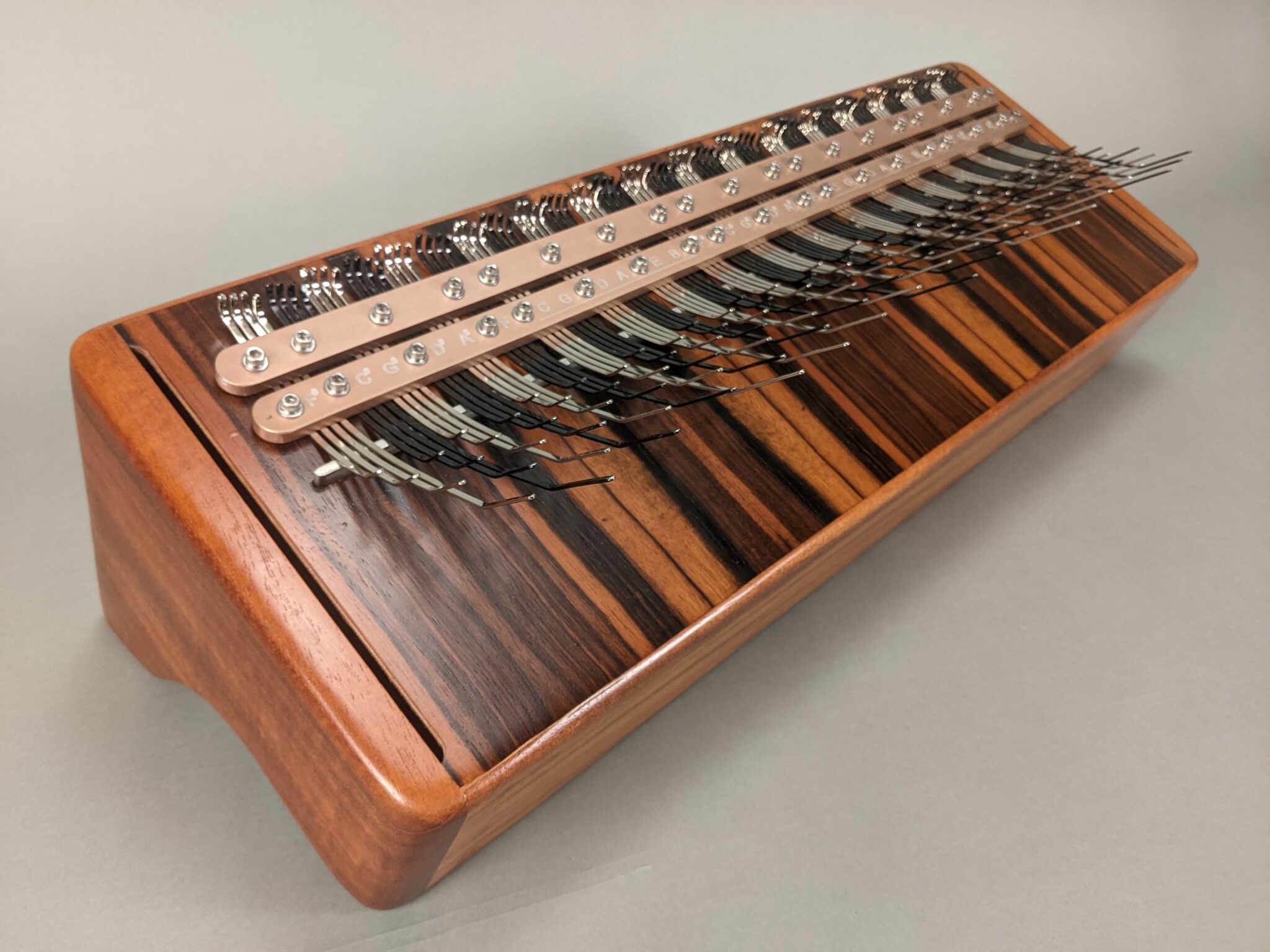 4 Octave Macassar Ebony with African Mahogany – The Array Mbira ...