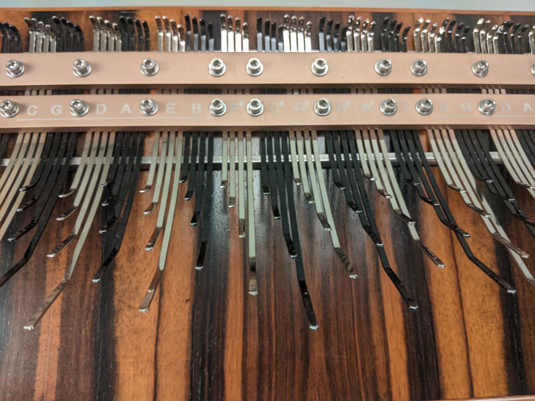 4 Octave Macassar Ebony with African Mahogany – The Array Mbira ...